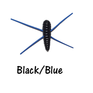Shelton’s Lures Bluegill Bugs With Jighead-BLACK/BLUE | Ellis Crappie ...
